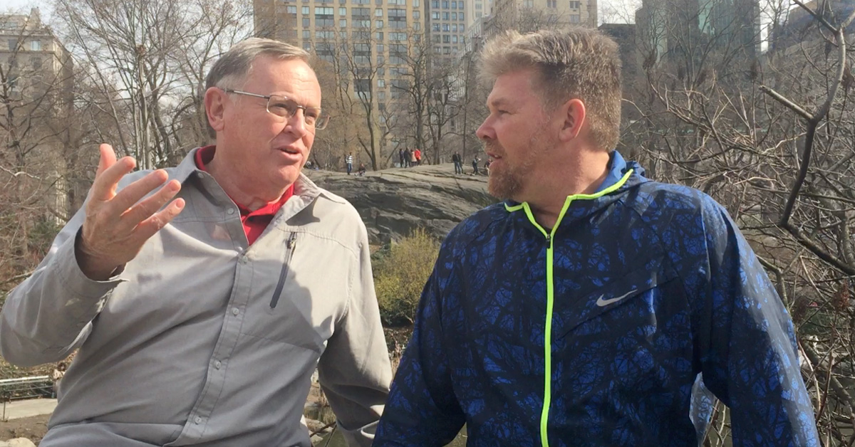 Brad and Wayne Visit New York | The God Journey